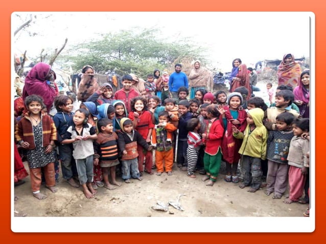 Journey from Slum to School,Project Help - an initiative for slum ...