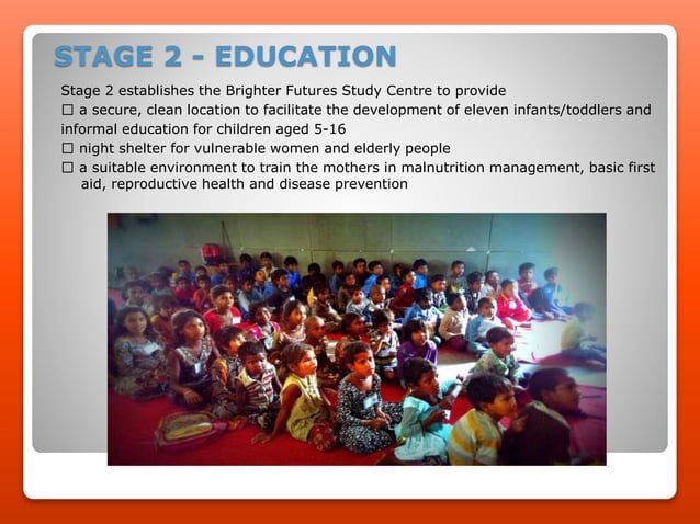 Journey from Slum to School,Project Help - an initiative for slum ...