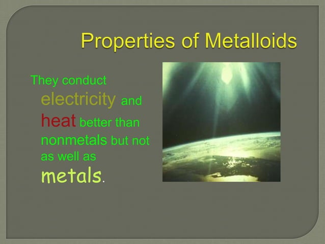PPT - Properties of Metals Non-Metals Metalloids.pptx | Chemistry | Science