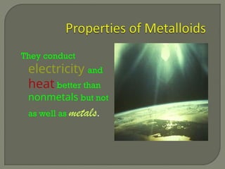 PPT - Properties of Metals Non-Metals Metalloids.ppt