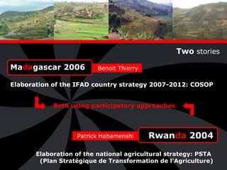 Ppt-PSIA JointSeminar-final 2007 Madagascar.ppt