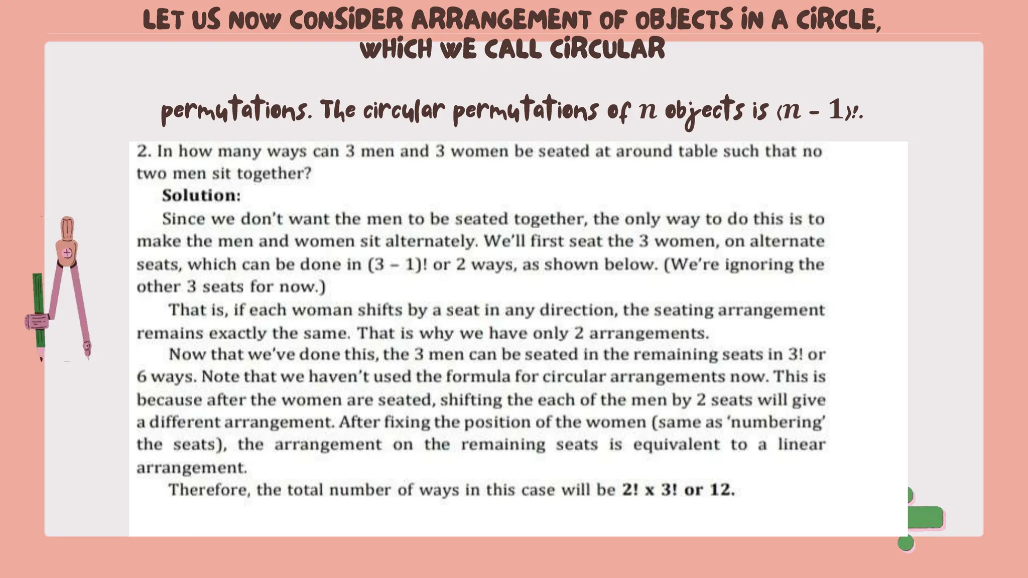 Mathematics Grade 10 Quarter 3 Module 1 Permutations | PPTX