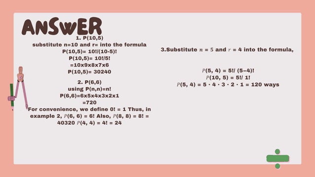 Mathematics Grade 10 Quarter 3 Module 1 Permutations | PPTX