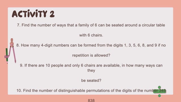 Mathematics Grade 10 Quarter 3 Module 1 Permutations | PPTX
