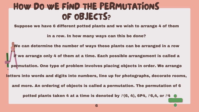 Mathematics Grade 10 Quarter 3 Module 1 Permutations | PPTX