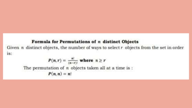 Mathematics Grade 10 Quarter 3 Module 1 Permutations | PPTX