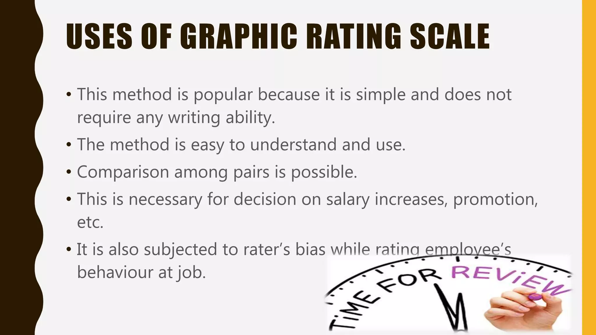 rating scale method | PPTX