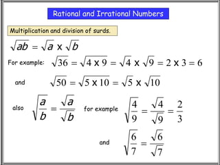 PPT- rational and irrational numbers.ppt