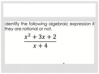 PPT-Rational Functions, Equations and Inequalities.pptx