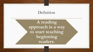 Ppt reading approach | PPTX