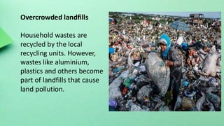 Soil contamination, soil pollution, or land pollution as a part of land ...