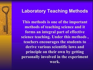 Laboratory Method! | PPT | Homework and Study | Education