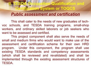 Ppt report on current issues (reforms on tech-voc education and ...