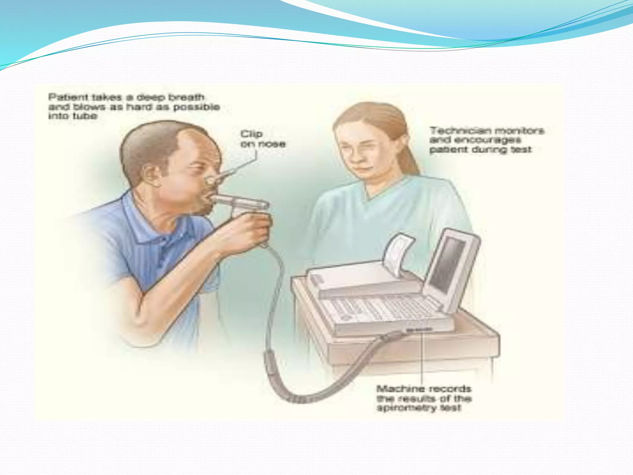 Diagnostic test for respiratory system disorder and nursing ...