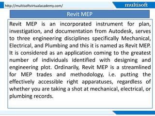 Revit MEP Training | PPTX | Technology & Computing