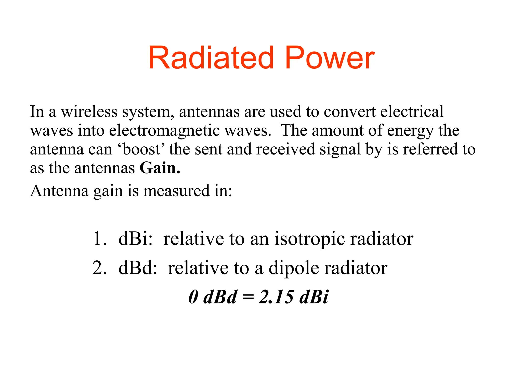 Radio frequency power point presentation | PPT