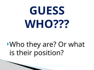 power point presentation role of tour guide | PPTX