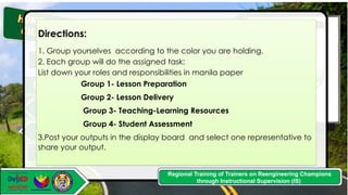 PPT-Roles & Responsibilities by Leah O. DIaz Part 1 | PPTX