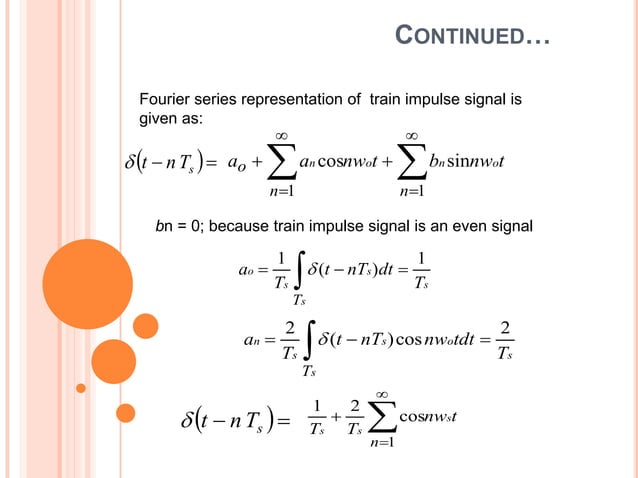 Sampling Theorem: A Comprehensive Overview Introduction | PPTX ...