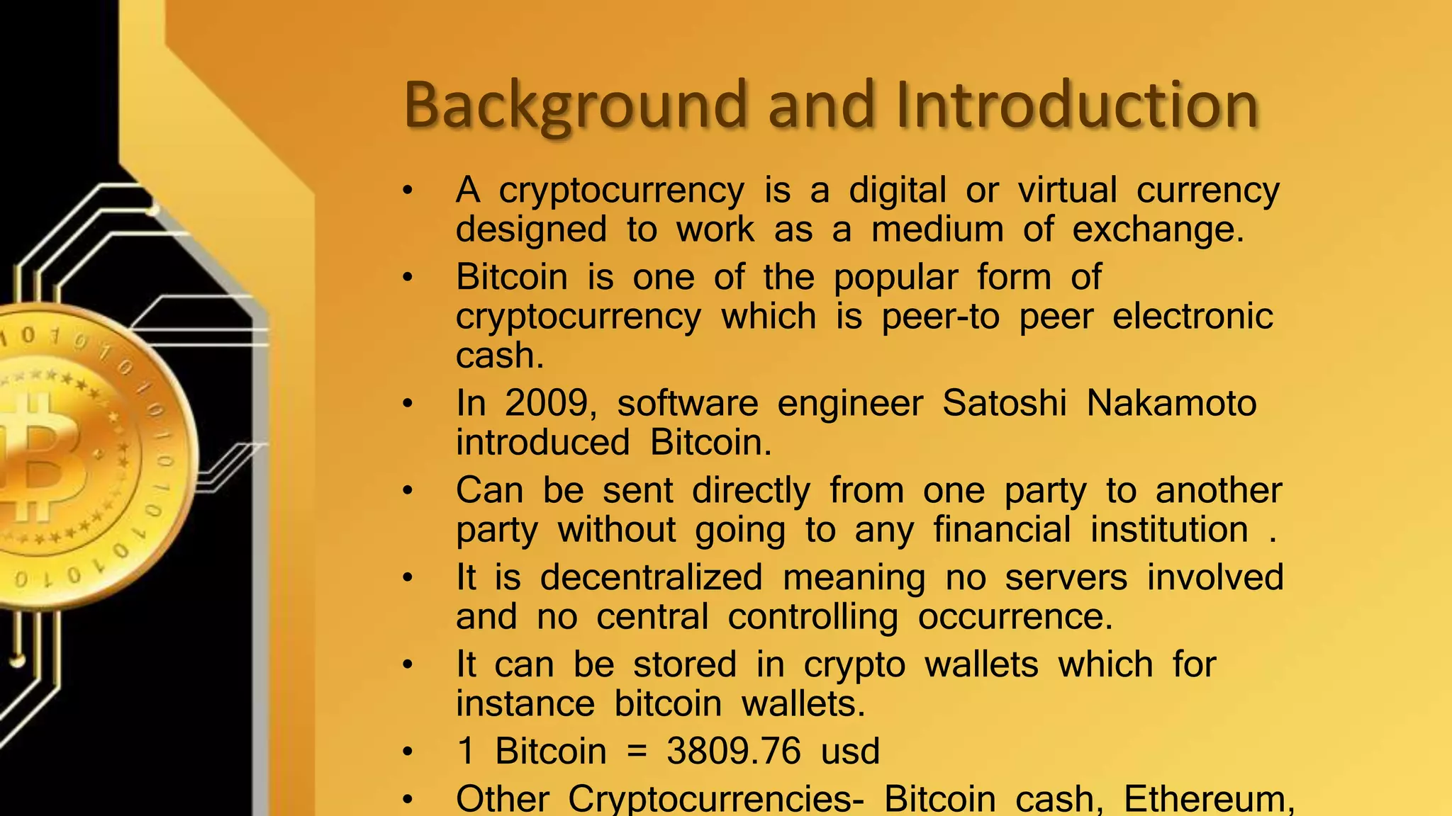 Cryptocurrency | PPTX