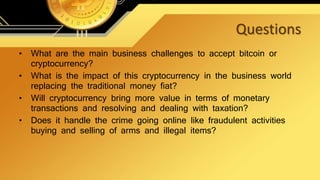 Cryptocurrency | PPTX