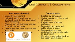 Cryptocurrency | PPTX