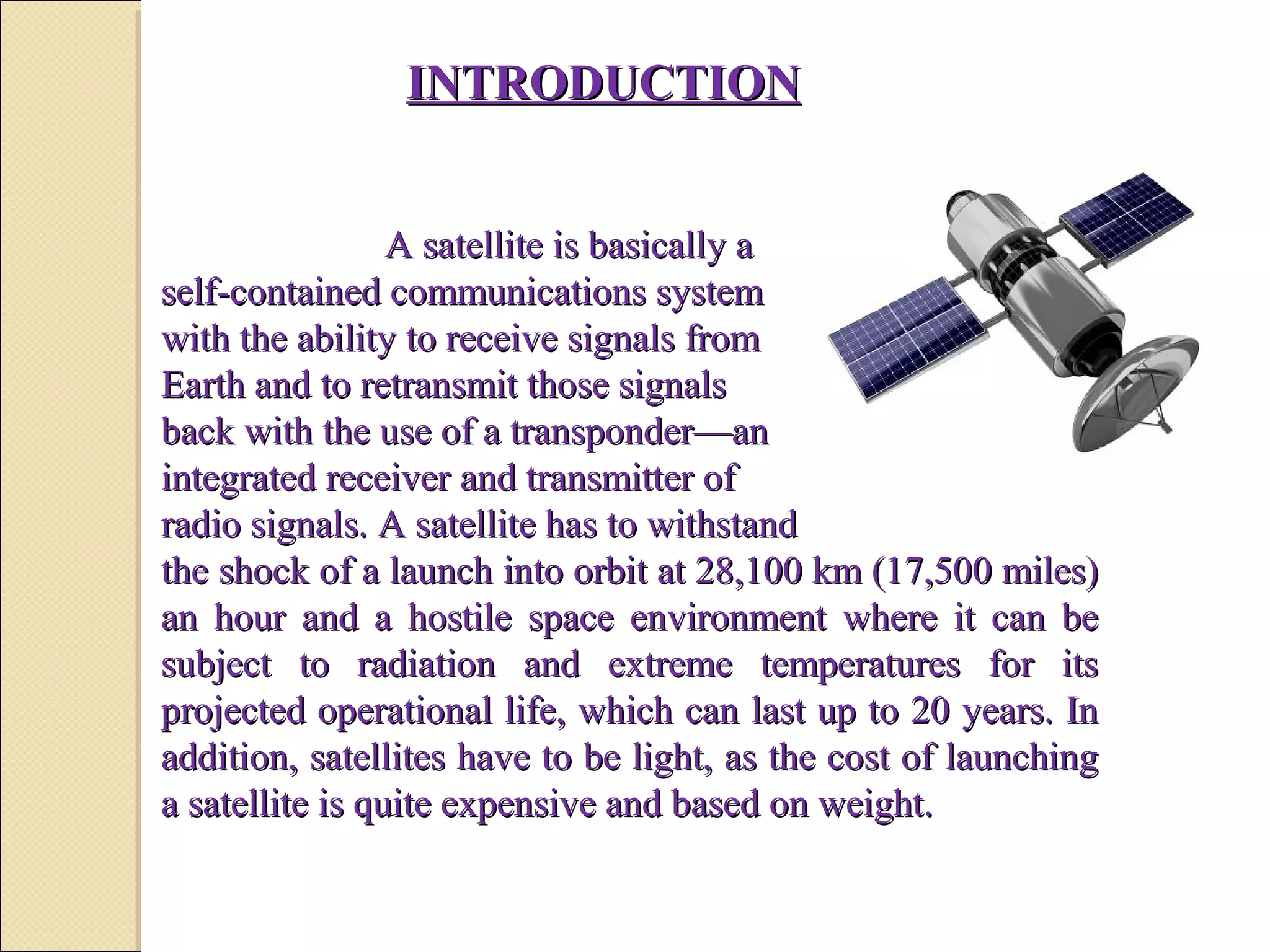 Ppt satellite com. | PPT
