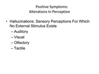 PPT-SCHIZOPHRENIA causes diagnosis and management | PPT