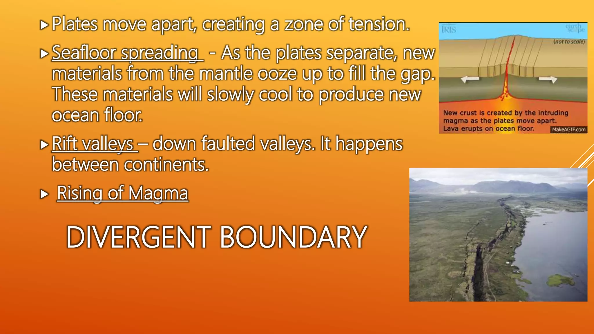 PROCESSES AND LANDFORMS ALONG PLATE BOUNDARIES | PPTX