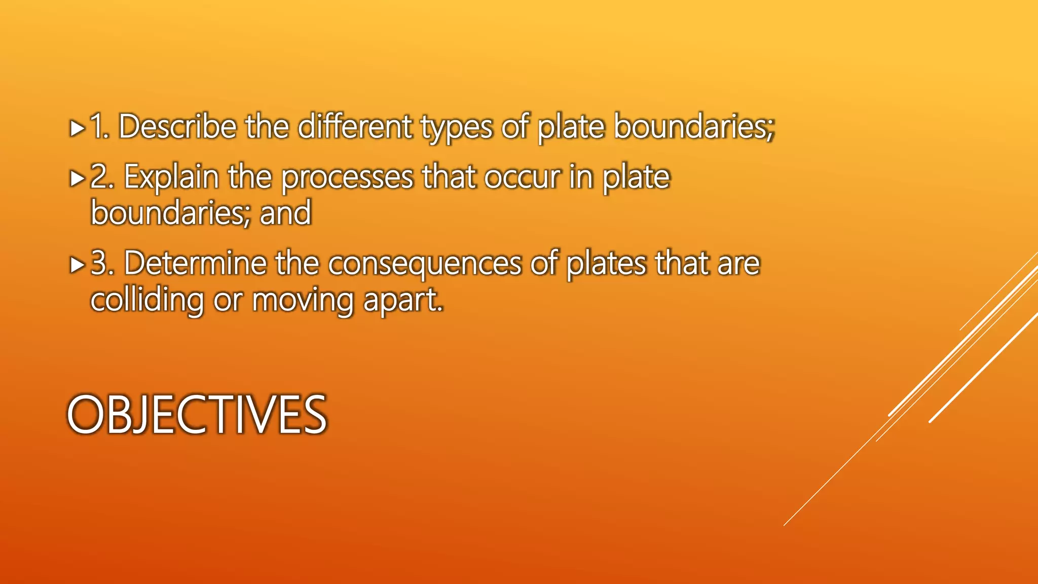 PROCESSES AND LANDFORMS ALONG PLATE BOUNDARIES | PPTX