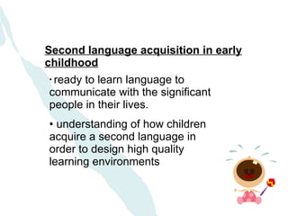 Ppt Second Language Acquisition | PPT