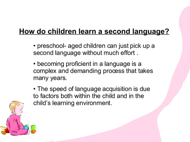 Ppt Second Language Acquisition | PPT