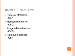 Ppt segmenteren | PPT