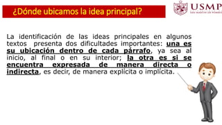 PPT - semana 02 la idea principal y secundaria.pdf