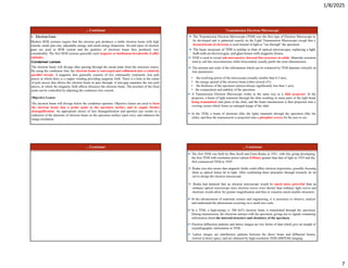 PPT-SEM & TEM.pdf for material science and engineering students | PPT