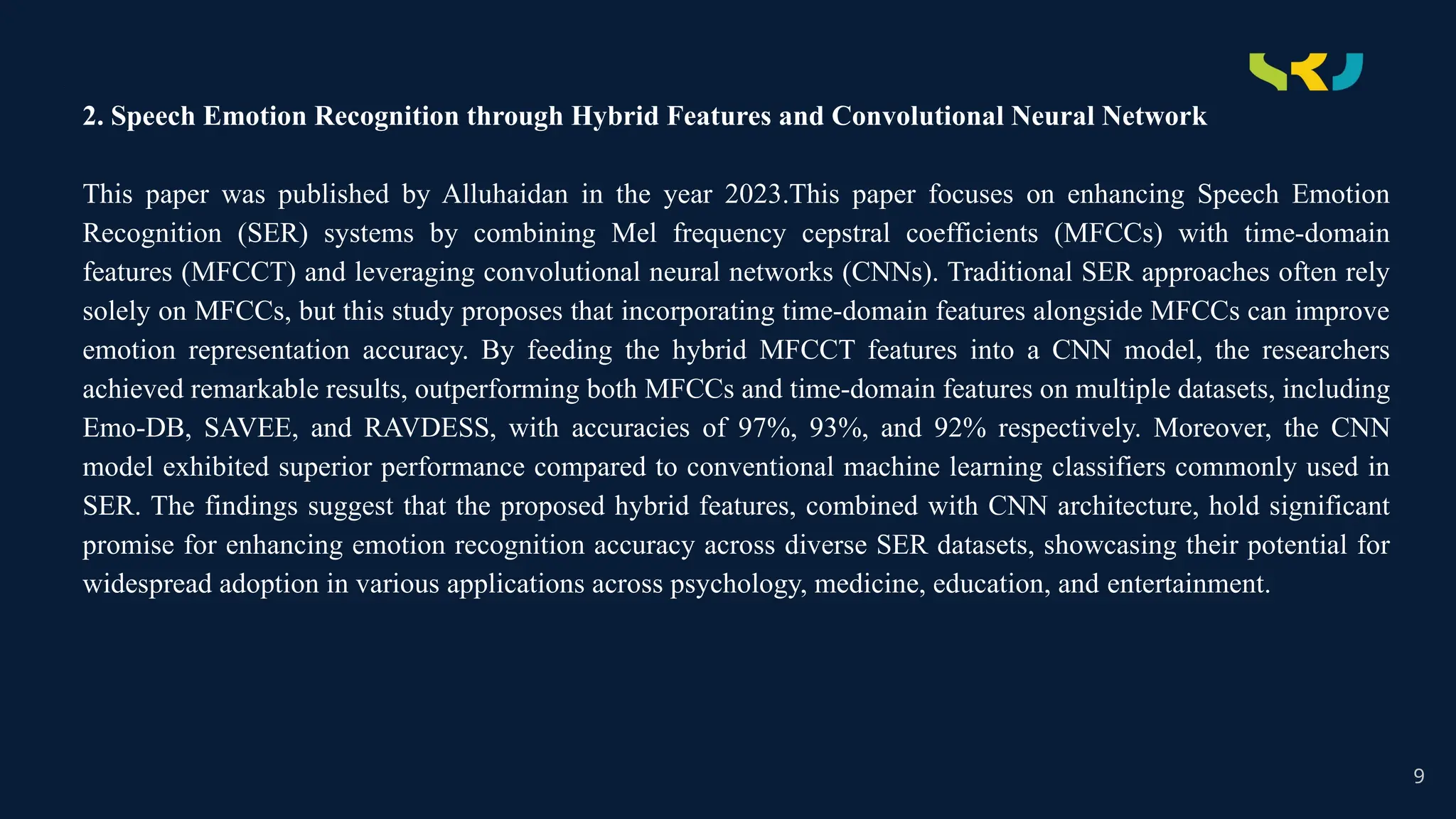 EMOTION RECOGNITION USING MACHINE LEARNING | PPTX