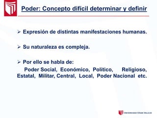 PPT - SESION Nº 11-B - PODER Y PODER POLÍTICO.pptx