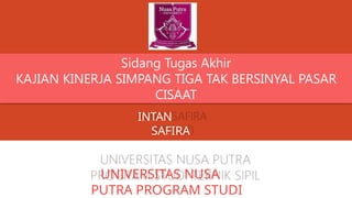 PPT - Sidang Skripsi kajian kinerja simpang tiga tak bersinyal.pptx