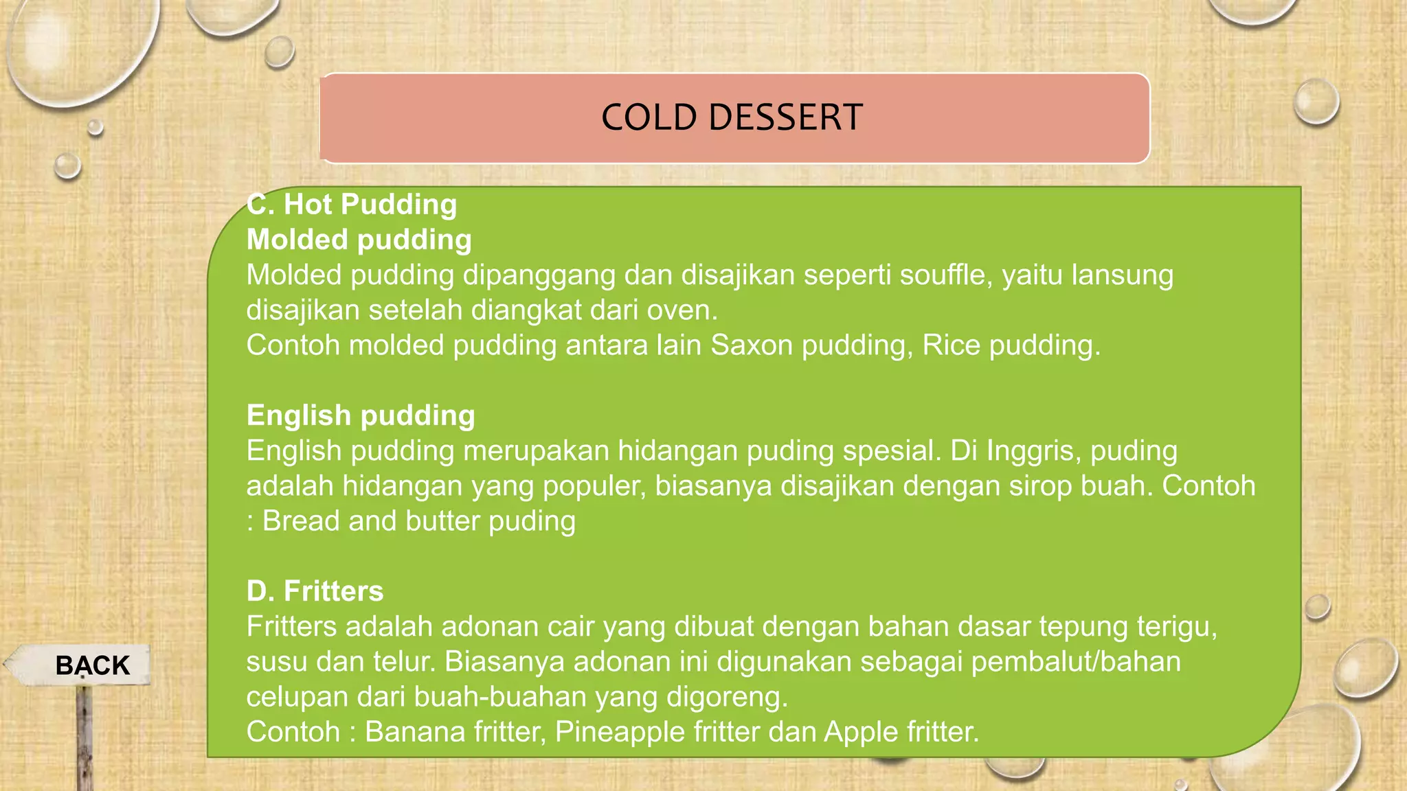 Dessert ( makanan Penutup ) | PPTX