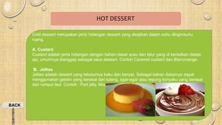 Dessert ( makanan Penutup ) | PPTX