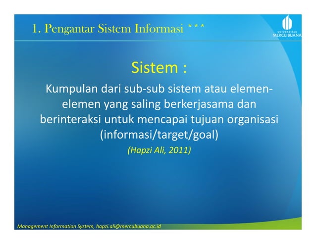 PPT Sistem informasi manajemen PT KAI (Persero) | PDF
