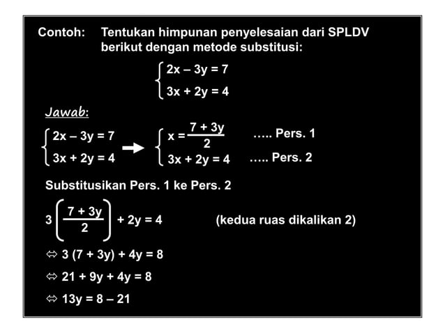PPT - Sistem Persamaan Linear.ppt