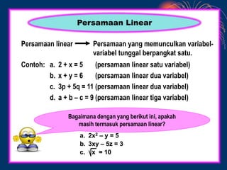 PPT - Sistem Persamaan Linear.ppt