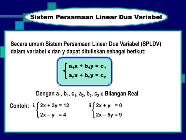 PPT - Sistem Persamaan Linear.ppt