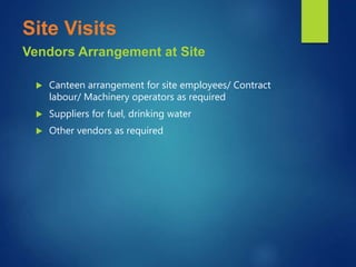 Ppt Admin-Site Visits | PPTX