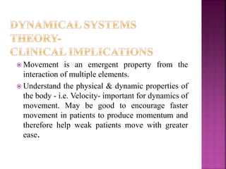 THEORIES OF MOTOR CONTROL | PPTX