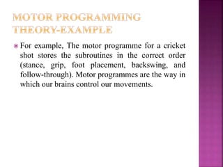THEORIES OF MOTOR CONTROL | PPTX