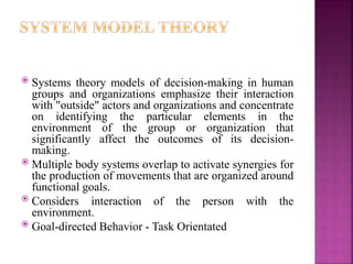 THEORIES OF MOTOR CONTROL | PPTX