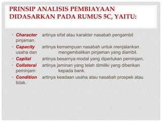 Proses Pemberian Pembiayaan pada Bank Syariah | PPTX
