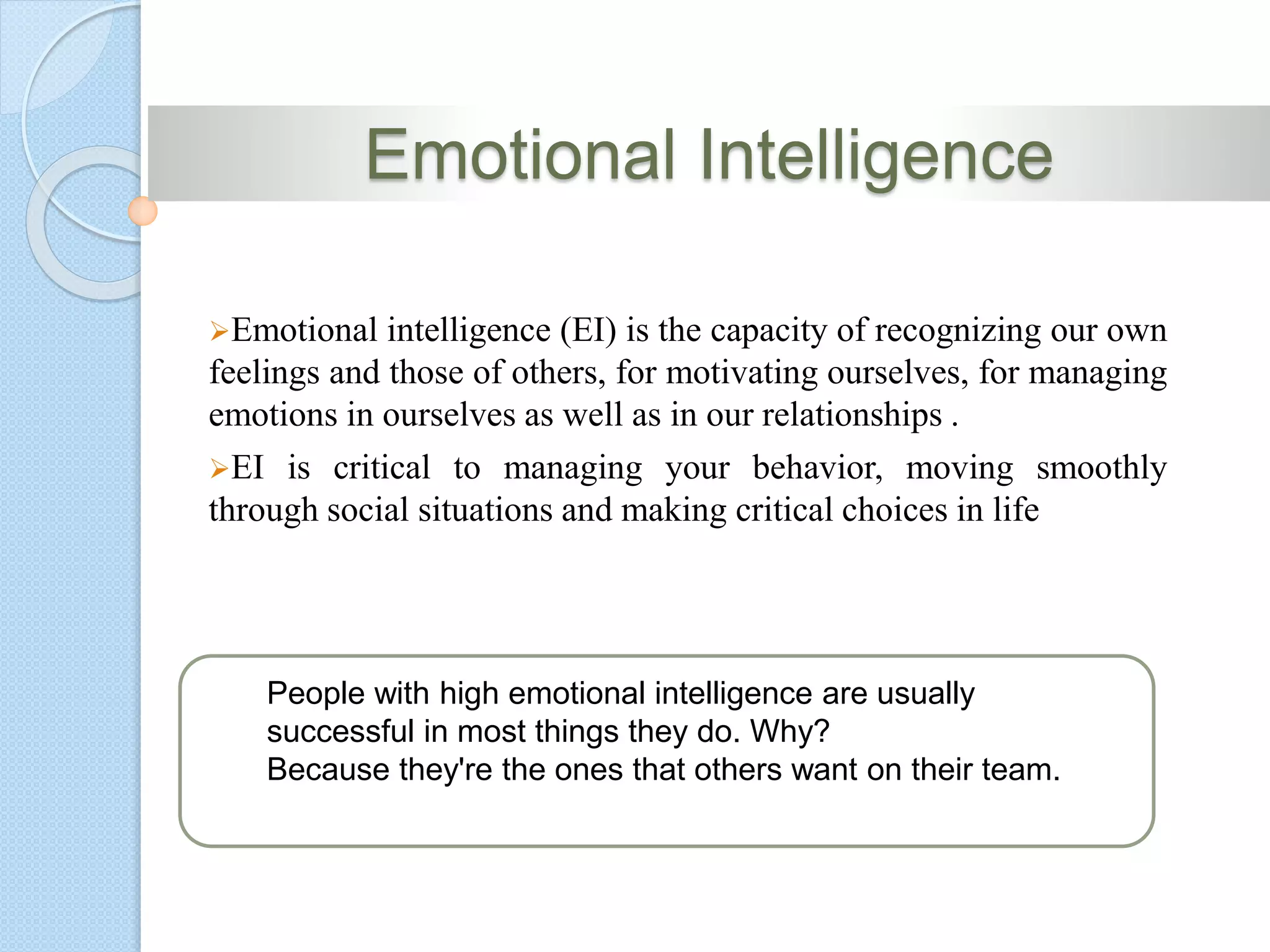 Presentaton on Self Awareness | PPTX